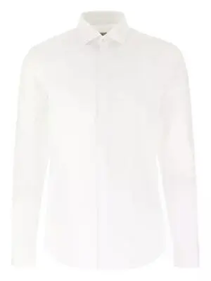 Corneliani Spread Collar Shirts For Men