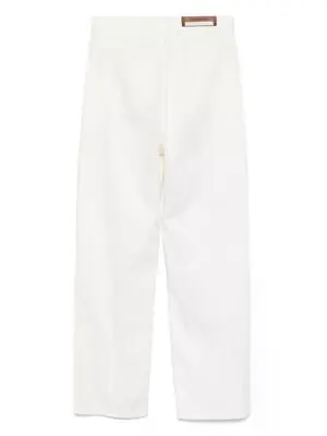Lorena Antoniazzi Logo-patch Trousers