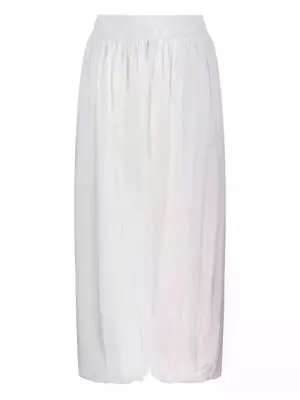 ANDREĀDAMO Pleated Palazzo Trousers