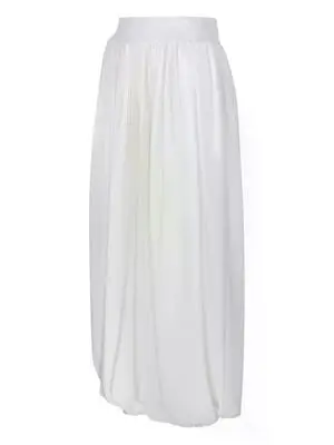 ANDREĀDAMO Pleated Palazzo Trousers