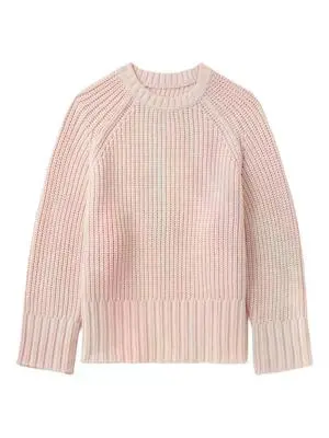 LOW CLASSIC Ribbed Knit Sweater - Pink