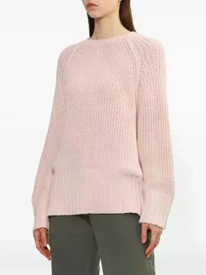 LOW CLASSIC Ribbed Knit Sweater - Pink