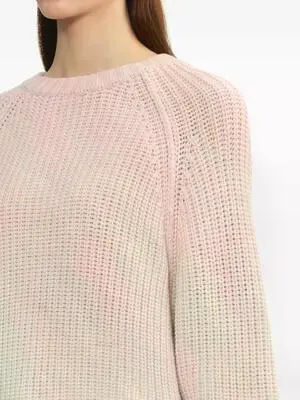LOW CLASSIC Ribbed Knit Sweater - Pink