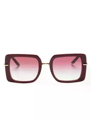Dolce & Gabbana Square-frame Sunglasses - Red