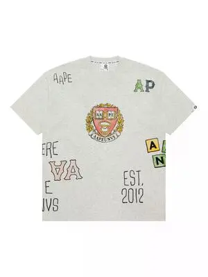 AAPE BY *A BATHING APE Cotton T-shirt - Grey