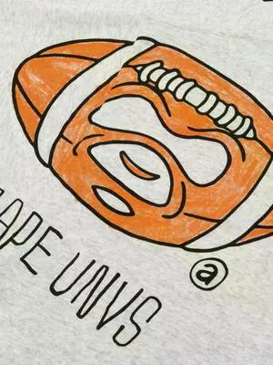 AAPE BY *A BATHING APE Cotton T-shirt - Grey