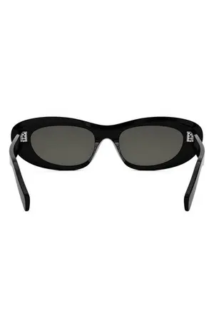 Celine Bold 3 Dot Rectangular Sunglasses