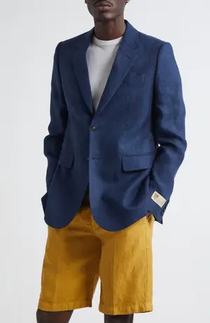 Massimo Alba Memphis Linen Blazer