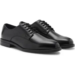 Mango Plain Toe Derby - Black