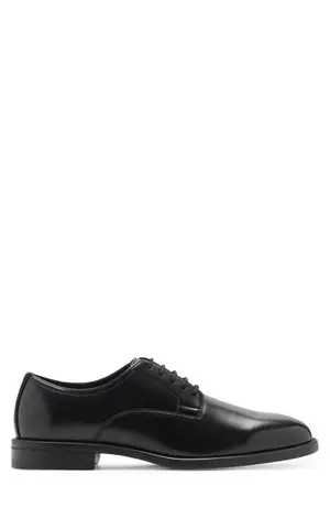 Mango Plain Toe Derby - Black