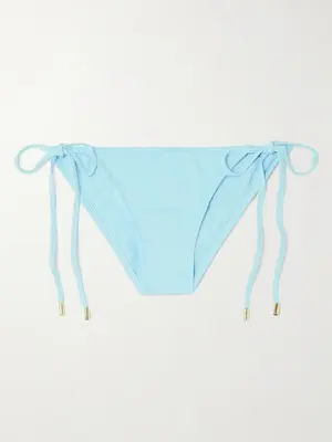 Melissa Odabash Maldives Embellished Bikini Briefs - Blue
