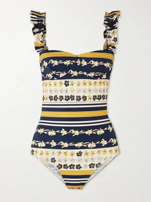 La DoubleJ Boop Printed Underwired Swimsuit - Multi