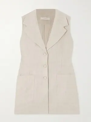 Faithfull The Brand Josette Linen Vest