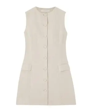 Faithfull The Brand Jane Linen Mini Dress