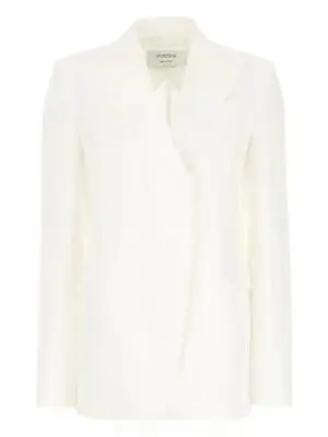 Sportmax Double-breasted Blazer - White