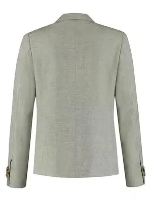 LUIGI BORRELLI Herringbone Blazer