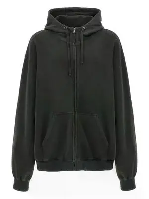 MAISON MARGIELA Numbers Print Hoodie - Grey