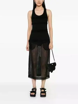 Simone Rocha Ruffled Tank Top