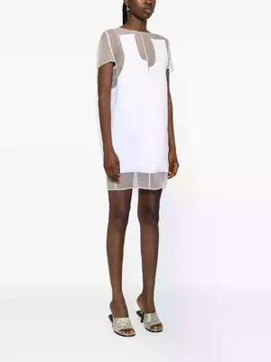 Khaite Winona Mini Dress - White