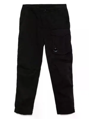 C.P. COMPANY Lens-detail Trousers - Black