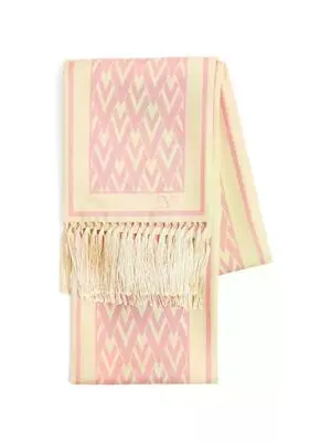 Valentino Garavani Toute La V Bandeau Scarf - Neutrals