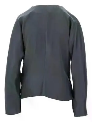 Giorgio Armani Draped Blouse - Grey