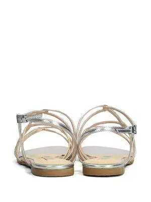 WERNER Metallic-effect Sandals