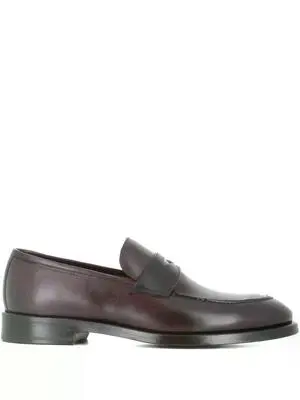 TASSINARI Leather Penny Loafers - Brown