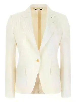 TOM FORD Striped Blazer - Neutrals