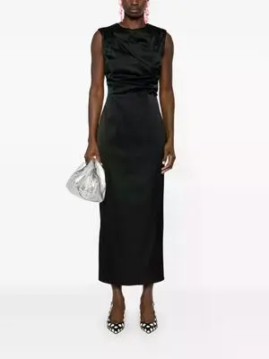 Viktor & Rolf Pleated Maxi Dress