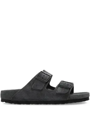 BIRKENSTOCK Arizona Double-buckle Slide Sandals - Grey