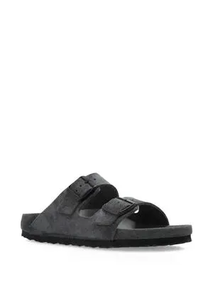 BIRKENSTOCK Arizona Double-buckle Slide Sandals - Grey