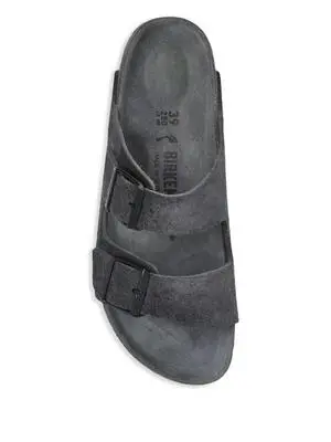BIRKENSTOCK Arizona Double-buckle Slide Sandals - Grey