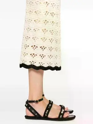 Zimmermann Rhiannon Midi Skirt - Neutrals