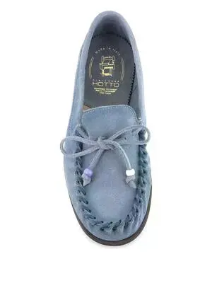 ALEXANDER HOTTO Suede Moccasin Loafers