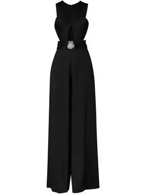 TEMPERLEY LONDON Cut-out Jumpsuit - Black