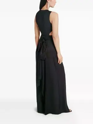TEMPERLEY LONDON Cut-out Jumpsuit - Black