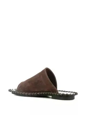 ALEXANDER HOTTO Suede Sandals