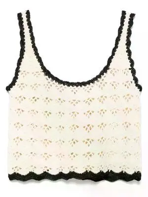 Zimmermann Rhiannon Crochet Tank - Neutrals