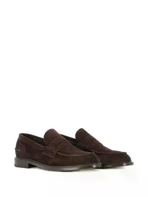 TASSINARI Suede Penny Loafers
