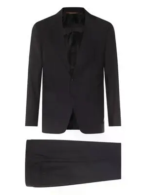 Canali Wool Single-breasted Suit