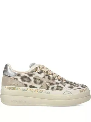 Premiata Leopard-print Sneakers