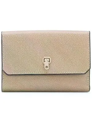 VALEXTRA Snap Wallet - Neutrals