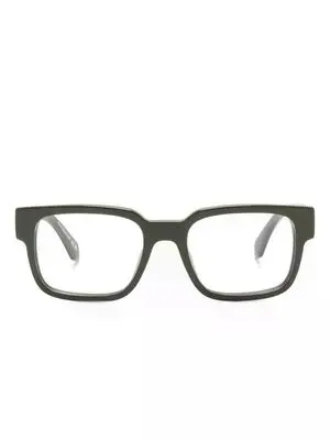 Off-White Square-frame Glasses - Green