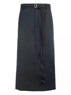 Sportmax Belted Midi Skirt