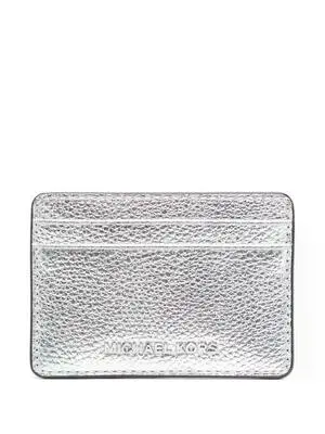 Michael Kors Jet Set Card Holder - Silver