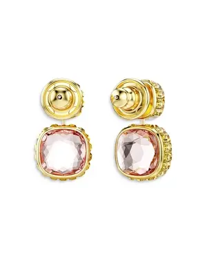 SWAROVSKI Chroma Reversible Double Crystal Drop Earrings