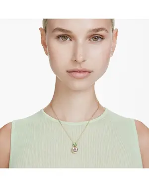 SWAROVSKI Chroma Crystal Pendant Necklace