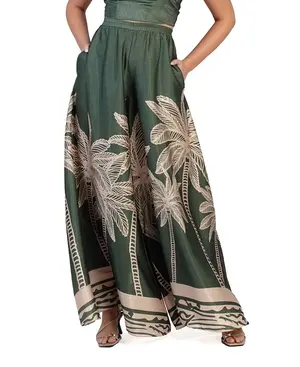 DIARRABLU Jant Coria Printed Wide Leg Pants