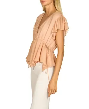 SECRET PON-PON Thea Top - Peach